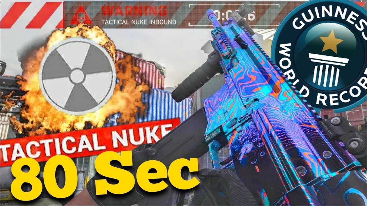 WORLDS FASTEST NUKE 🏆 | Modern Warfare [WORLD RECORD] [OLD] - YouTube