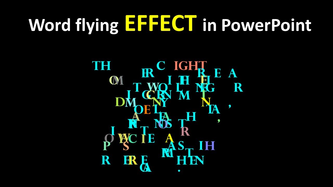 Tutorial: How to Morph Text in PowerPoint💥⚡💥⚡💥 - YouTube
