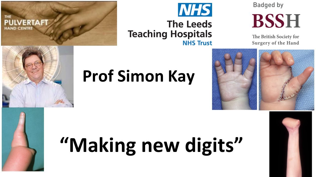 Making new digits by Prof Simon Kay - YouTube