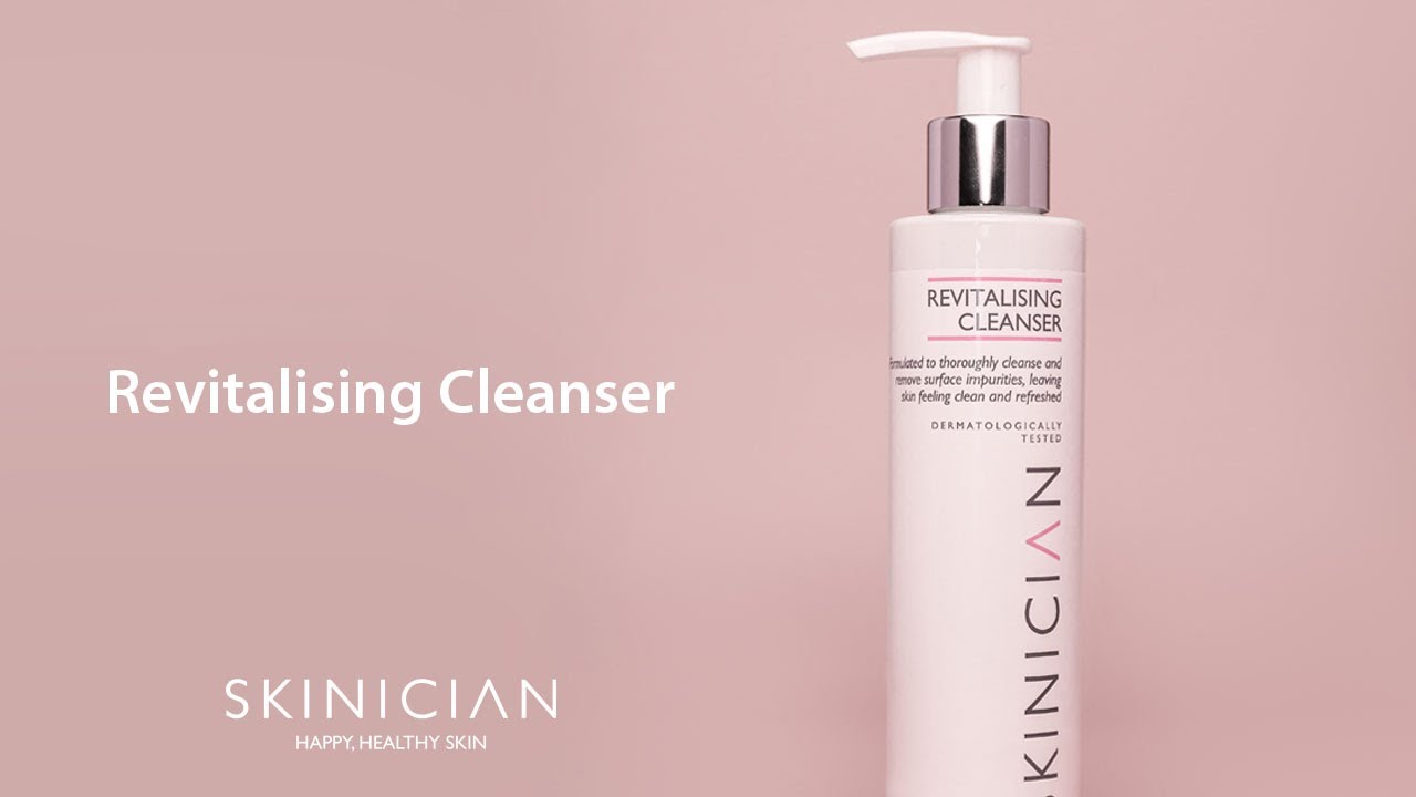 Revitalising Cleanser for Dry, Sensitive Skin | SKINICIAN - YouTube