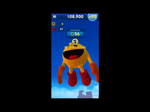Sonic dash PAC-Man gameplay - YouTube