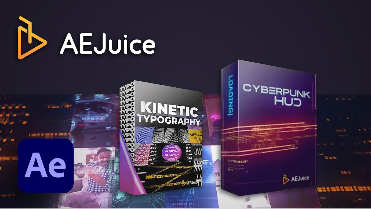 After Effects | Making Social Media Posts Using only AEJuice Packs ...