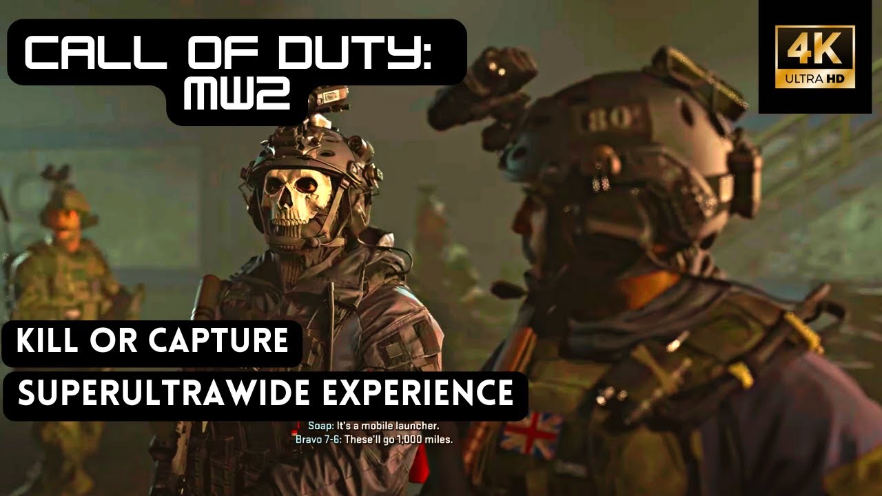 Call Of Duty: MW2 | Kill Or Capture | Ultrawide 5120x1440 - YouTube