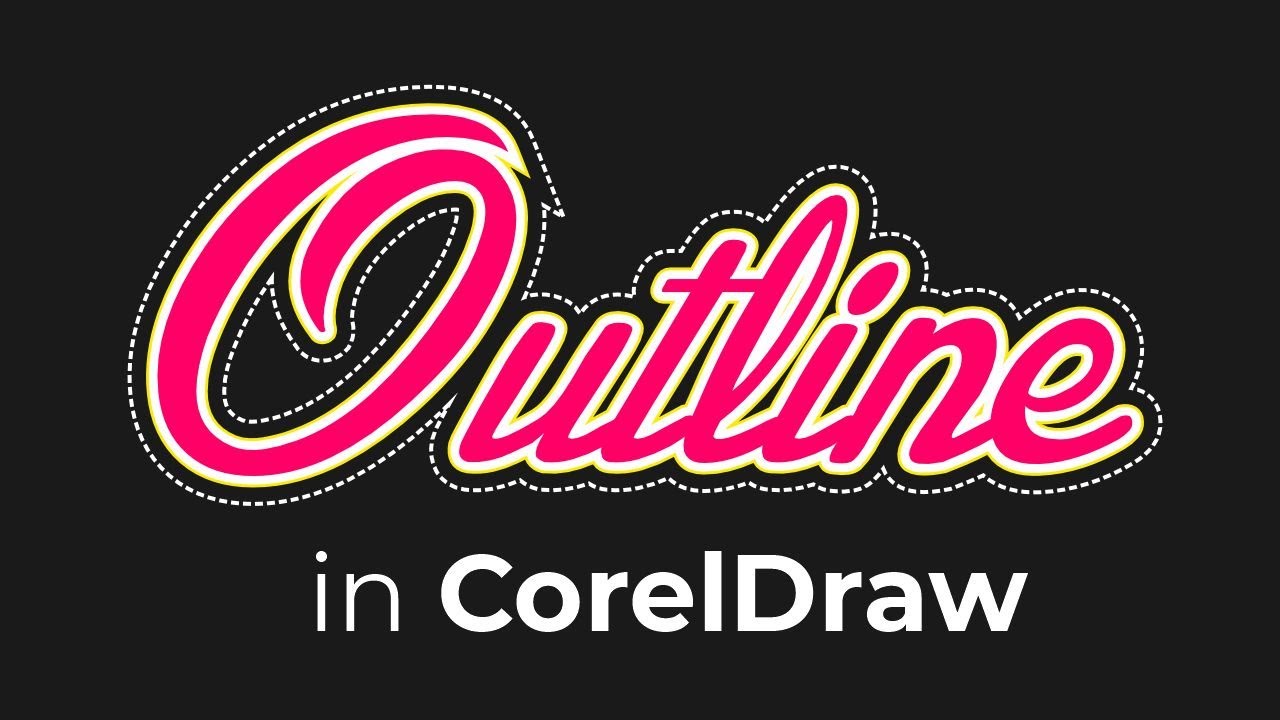 Outline In CorelDraw 2022 Tips And Tricks YouTube Outline In CorelDraw 2022 Tips And Tricks YouTube