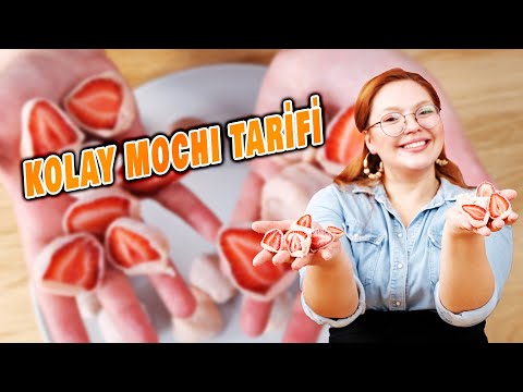 SÜTLÜ MOCHI TARİFİ 😋 JAPONYA'NIN EFSANE TATLISINI YAPTIM 😍