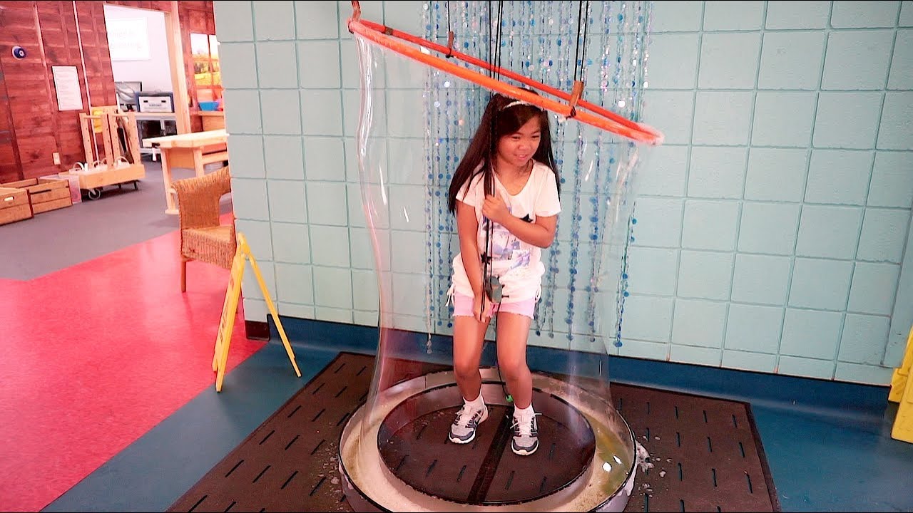 Inside a Giant Bubble Two Years Later | Imagine Nation Kids Museum Fun ...