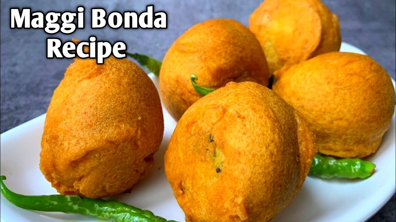 Maggi Bonda Recipe | Maggi Noodles Cutlet | Maggi Pakora | Best Maggi ...