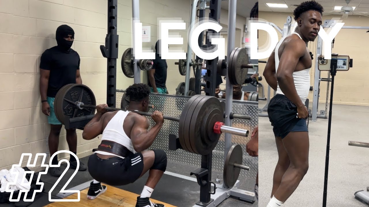 BULKING EP. 2 | FULL LEG DAY WORKOUT - YouTube