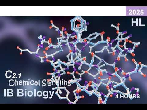 IB Bio 2025 C2.1 Chemical Signaling HL Note #ib #ibbiology #biology # ...