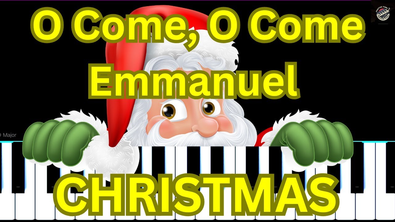 Christmas - O Come, O Come Emmanuel | EASY Piano Tutorial - YouTube