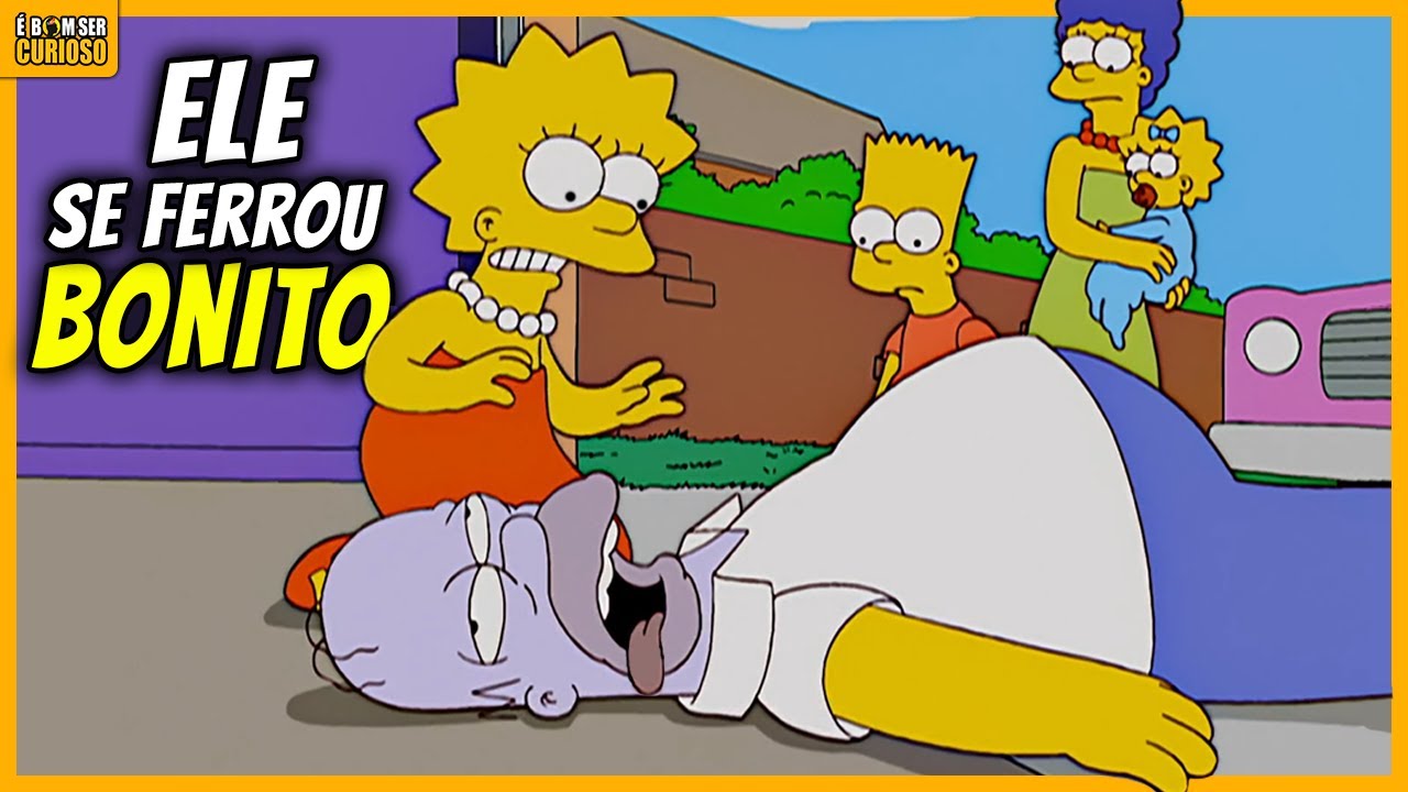 7 VEZES QUE HOMER SIMPSON SE DEU MUITO MAL - Os Simpsons - YouTube