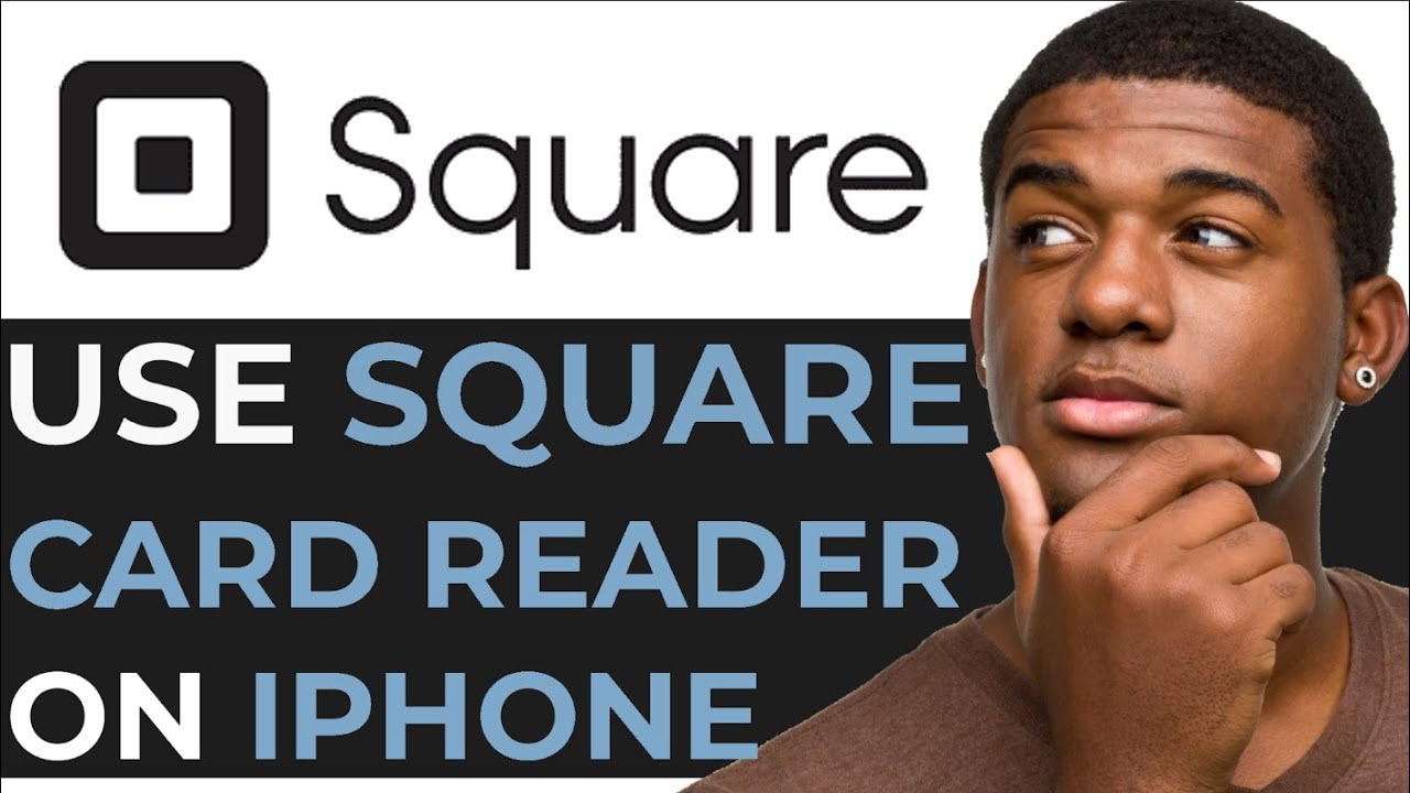 How to Use Square Card Reader on iPhone - EASY!! - YouTube