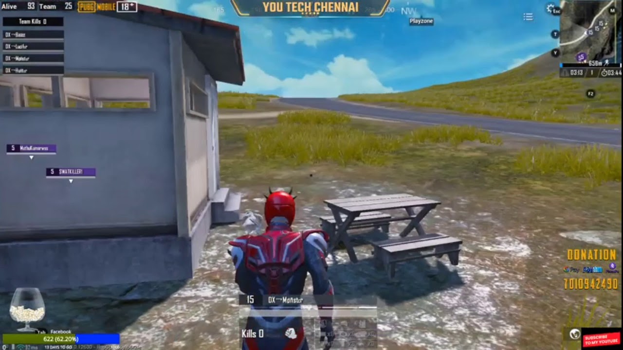 DX team Kathi sandai in pubg brutal gaming - YouTube