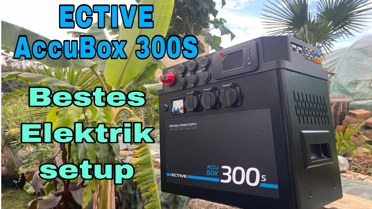 ECTIVE AccuBox 300S - Bestes Camper Elektrik setup-Auch perfekt für ...