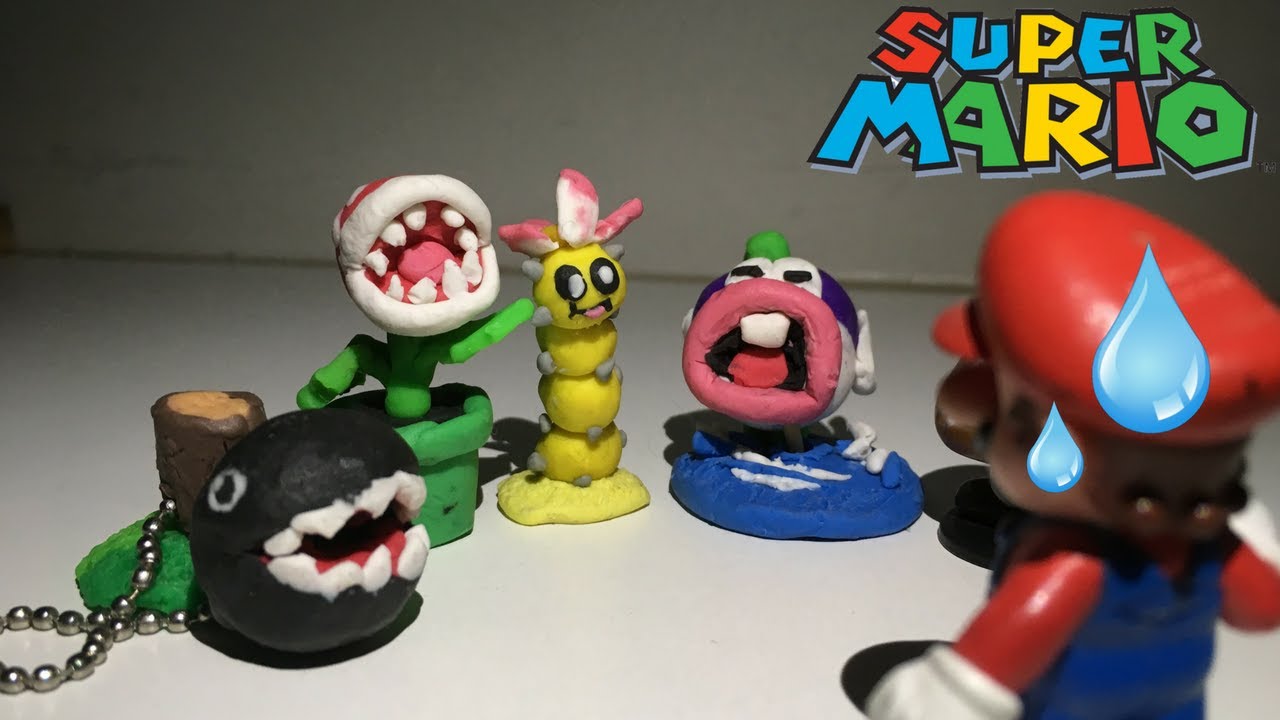 Super Mario Bros- clay enemies review. - YouTube