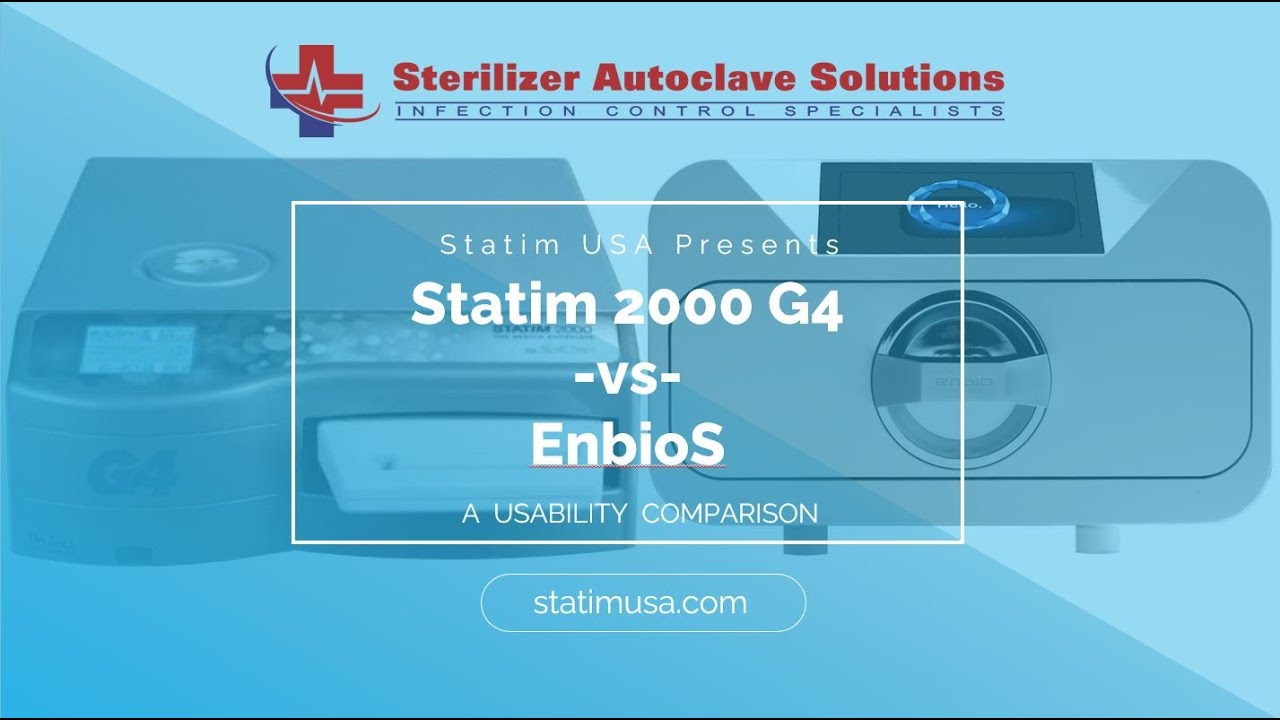 Scican Statim 2000 G4 vs EnbioS Autoclave - YouTube