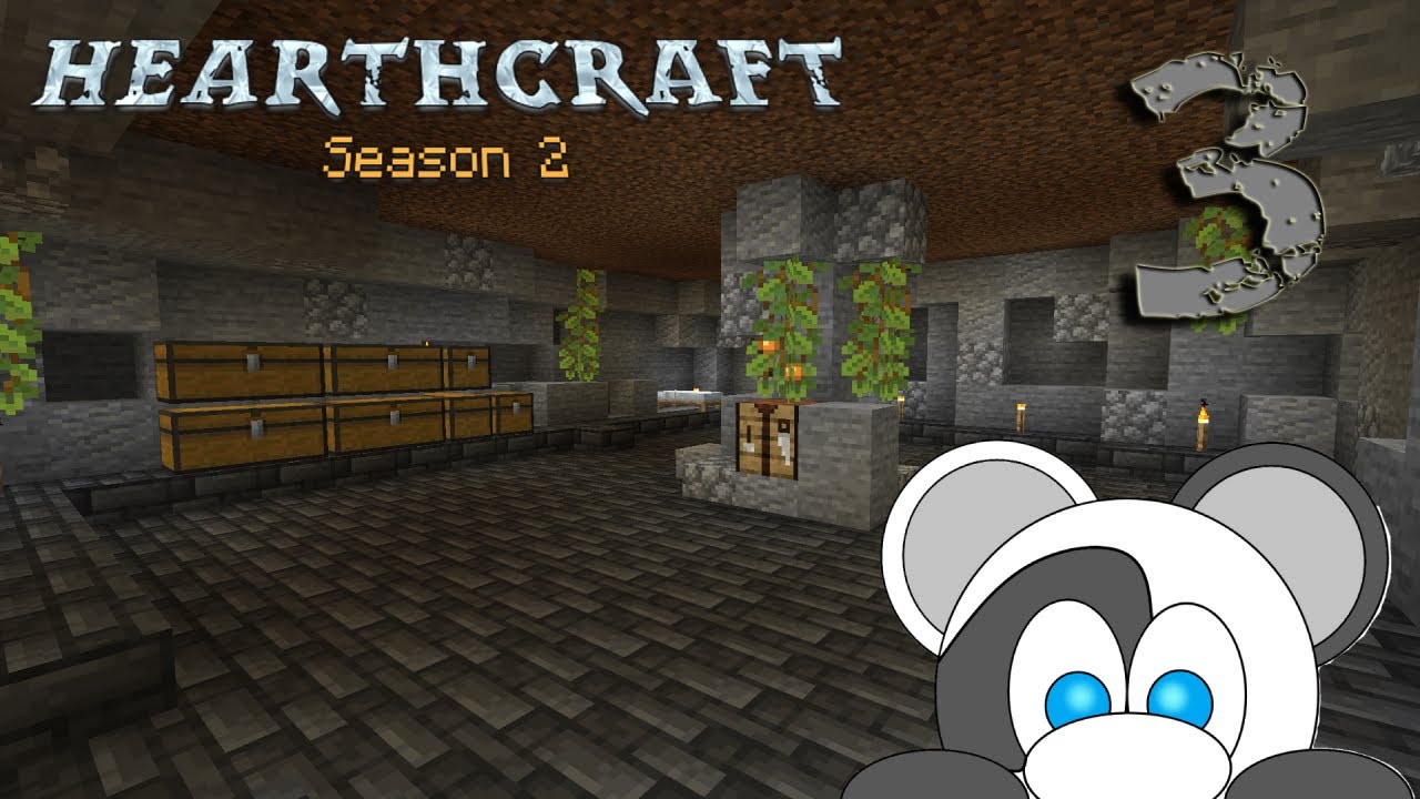 Hearth Craft Season 2 Ep3 | In serious need of storage | Minecraft 1.17 ...