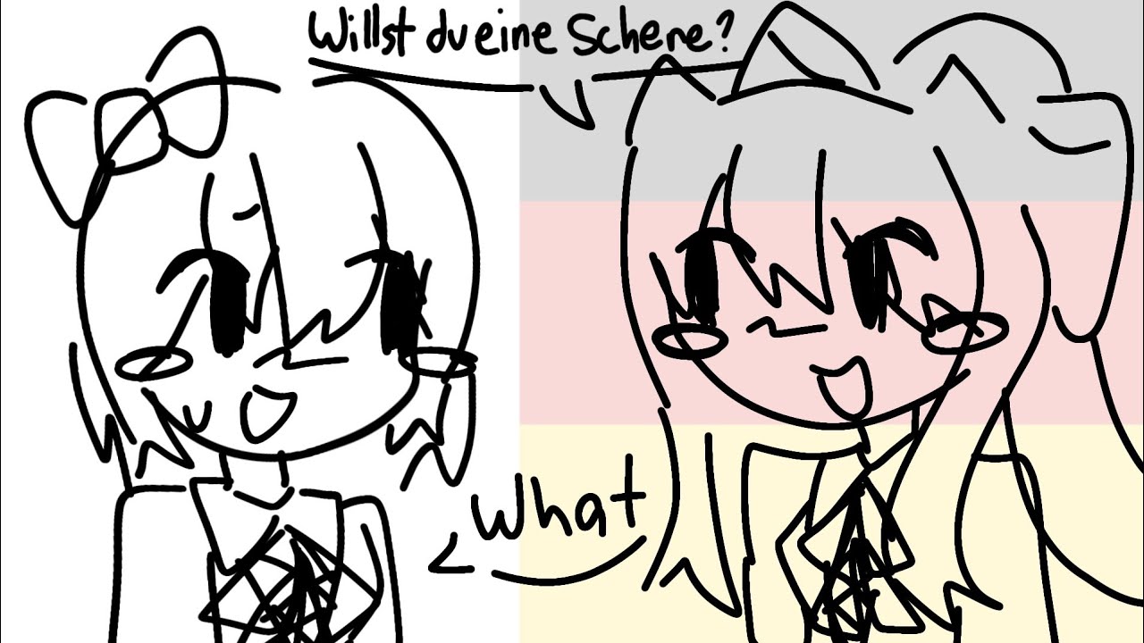 sayori doesn’t speak german - YouTube