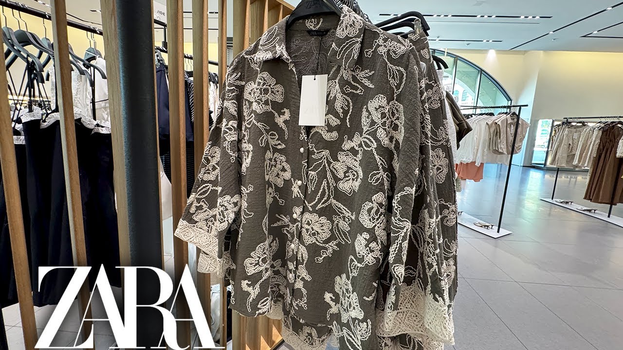 💐 ZARA NEW SUMMER 2025 LINEN COLLECTION ️ LATEST ARRIVALS - YouTube