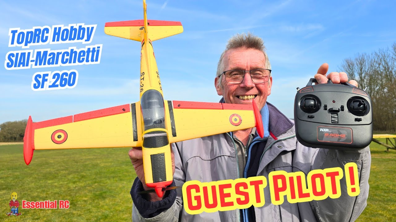 GUEST TEST PILOT ! TopRC Hobby SF260 4CH 450mm Wingspan 6-Axis Gyro ...