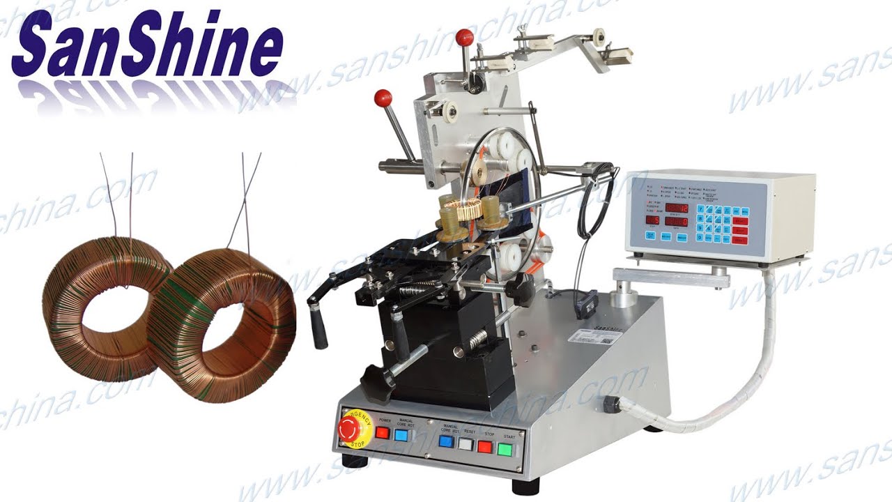 Slider type big toroid winding machine core (SS900S8-10 toroid core ...