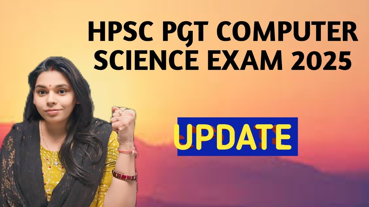 HPSC PGT COMPUTER SCIENCE EXAM UPDATE - Representation ? #nsclasses #pgtcomputerscience #hpsc ...