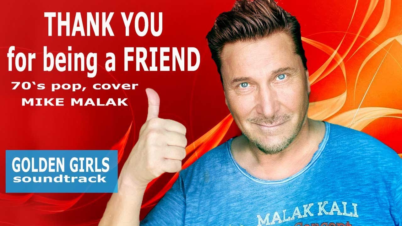 Thank You For Being A Friend (Golden Girls) 70's pop, cover w/onscreen ...