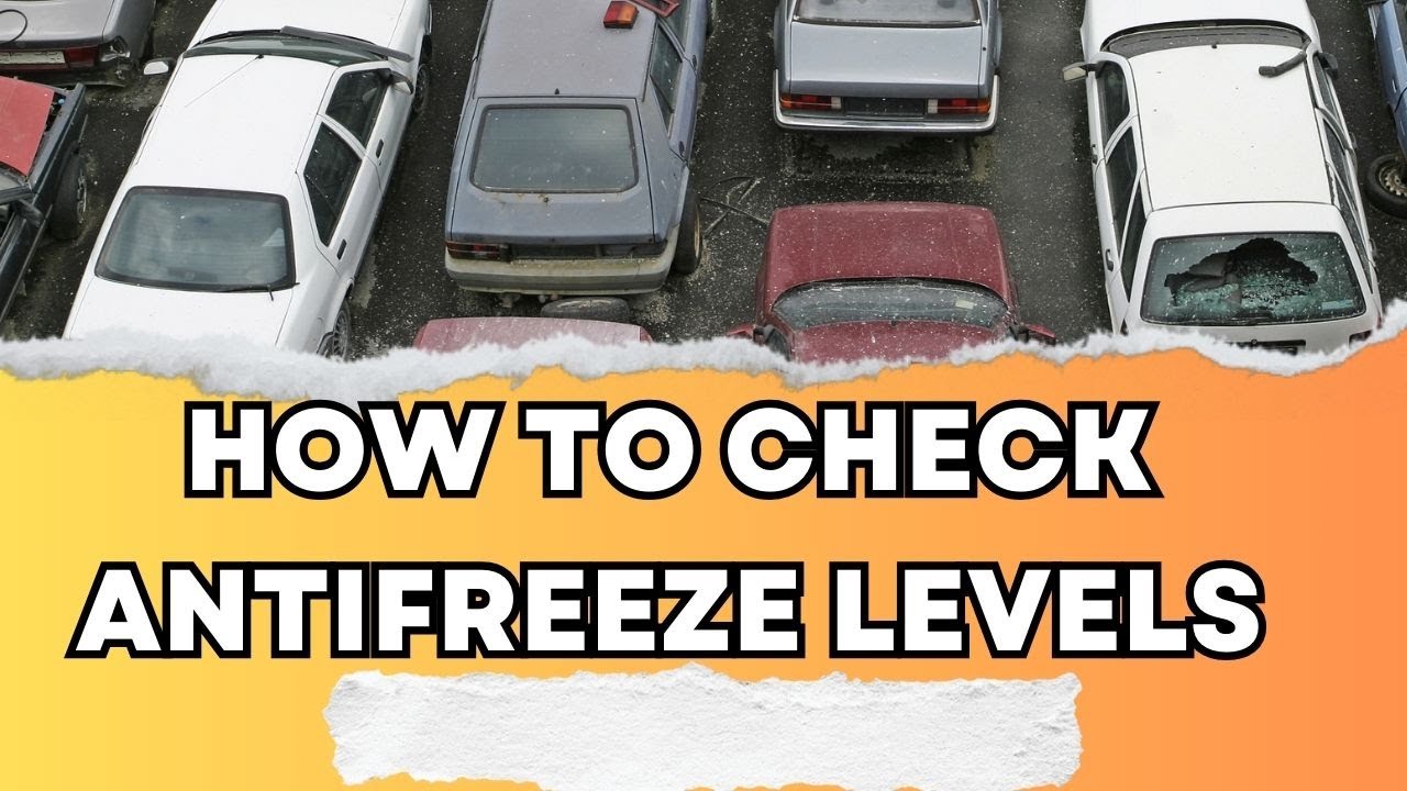 How to Check Antifreeze Levels - YouTube