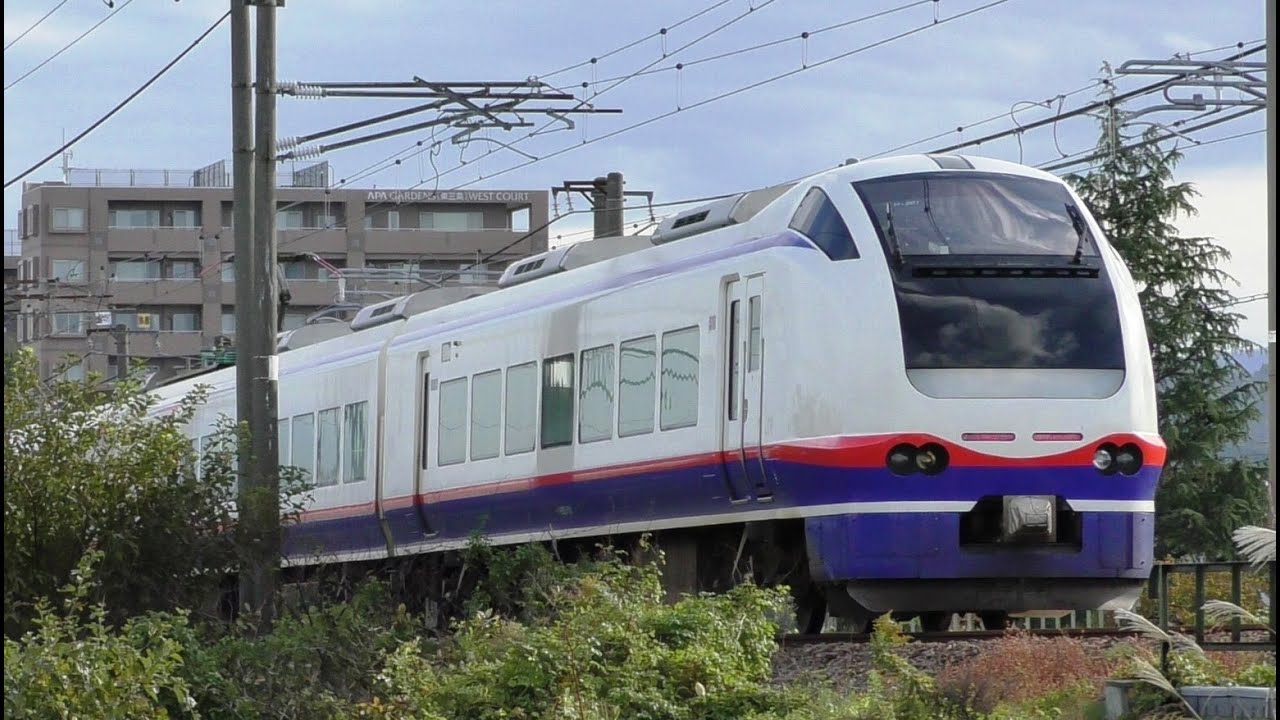特急しらゆき1号新潟行き【HD】E653系H201編成51M - YouTube