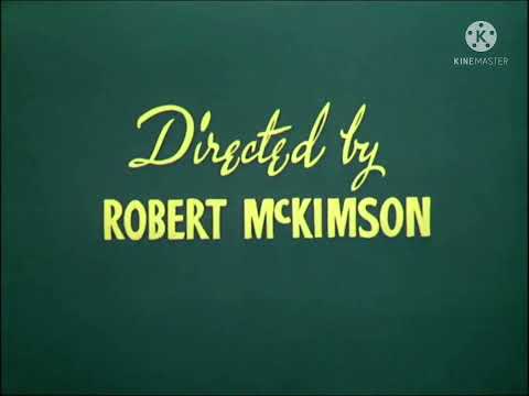 Looney Tunes - Design For Leaving (1954) - recreated titles