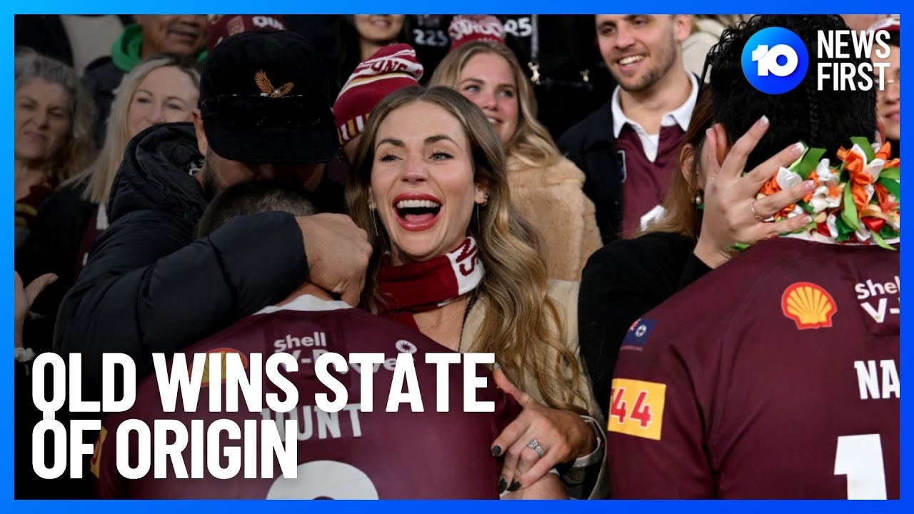 State of Origin: Queensland Beats NSW 22-12 To Win 2022 | 10 News First ...