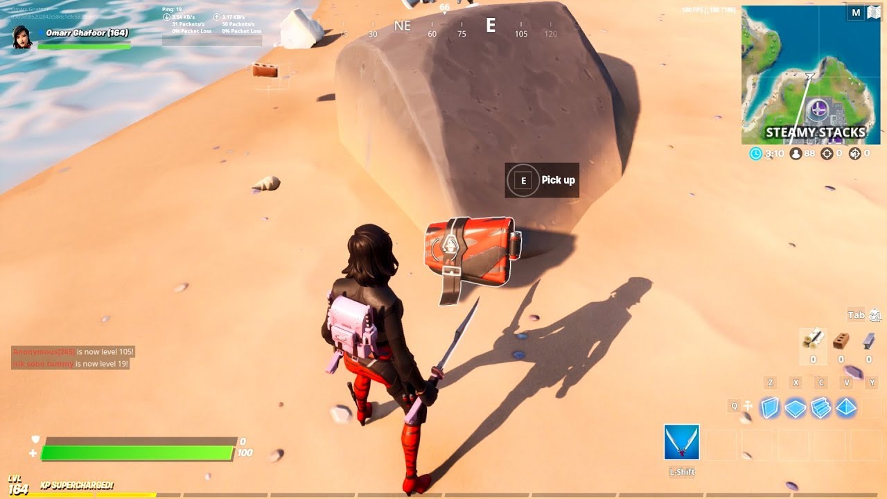 Find the Back Bling hidden in the Chaos Rising Loading Screen, Alter ...