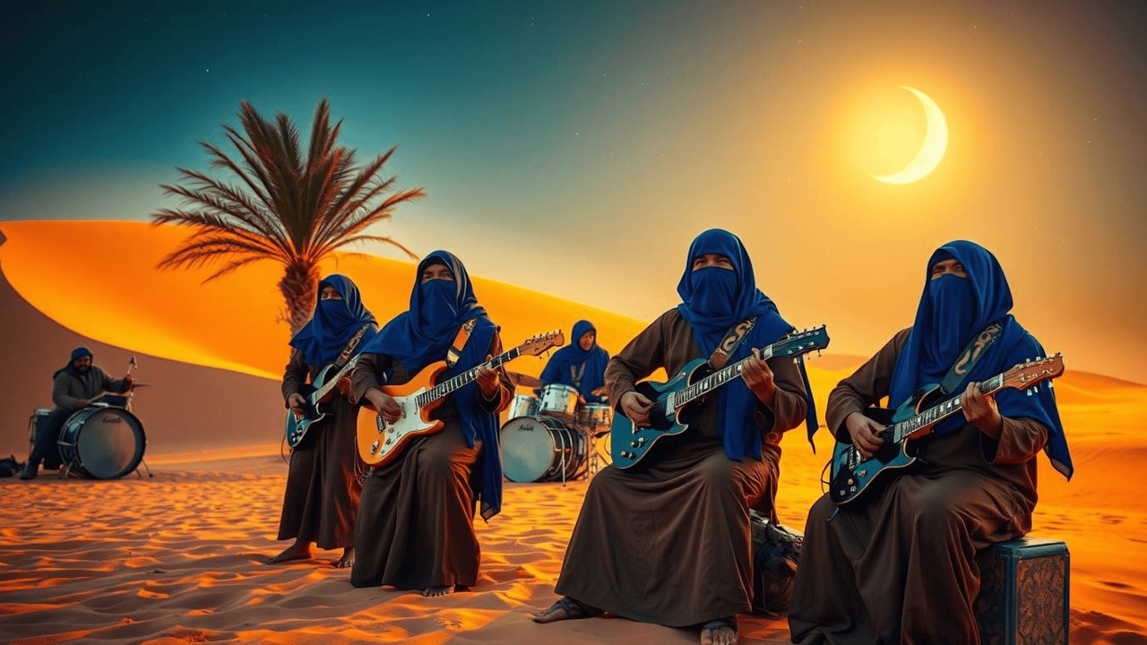 Best Tuareg Guitar Blues – African Meditation Music from the Sahara ...