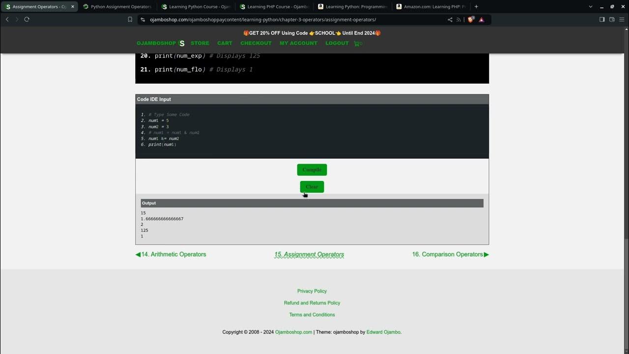 Python Assignment Operators - YouTube