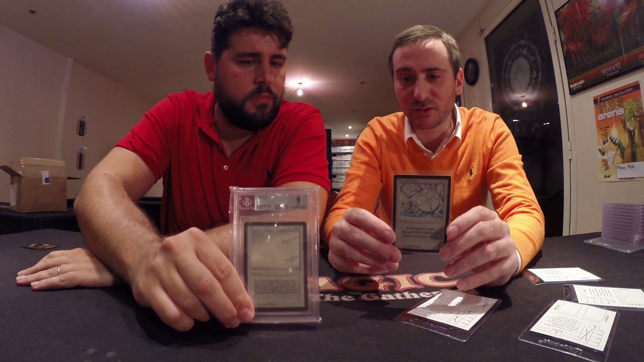 MTG Sunbleached cards from our 2017 Beckett reception - YouTube