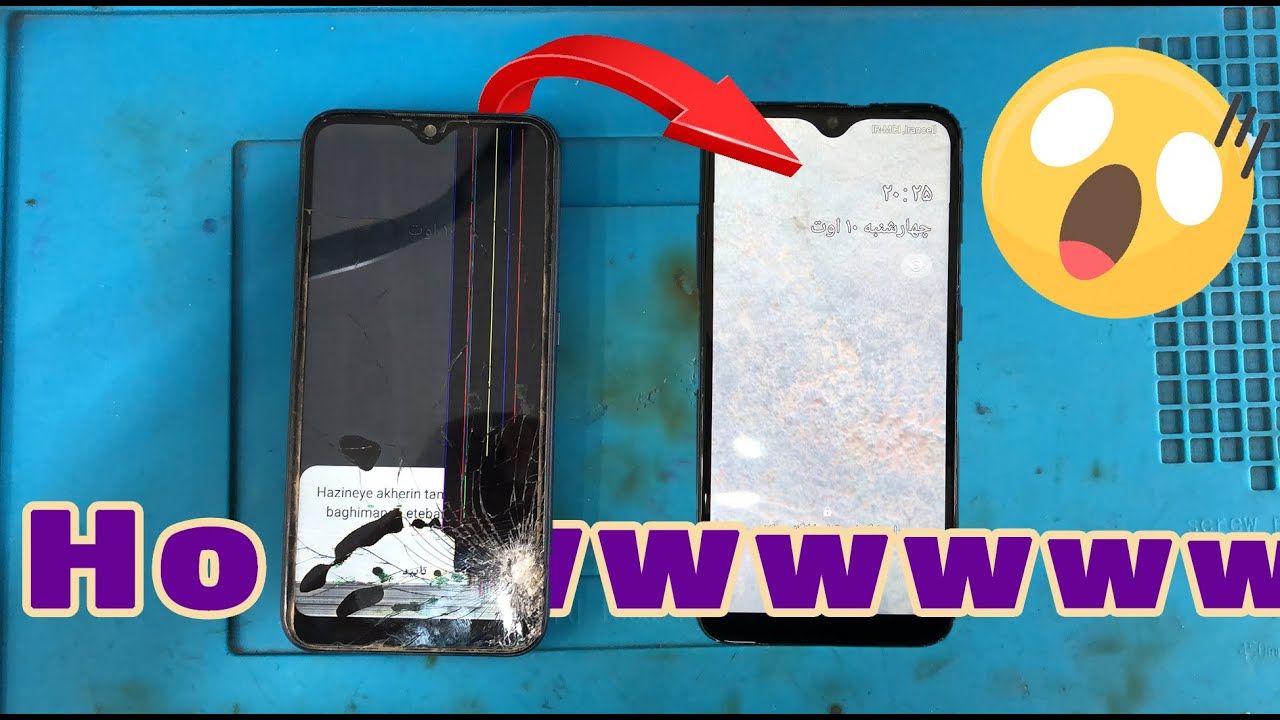 How I replace Samsung A01 LCD ? | How to Samsung A01 frame replacement ...