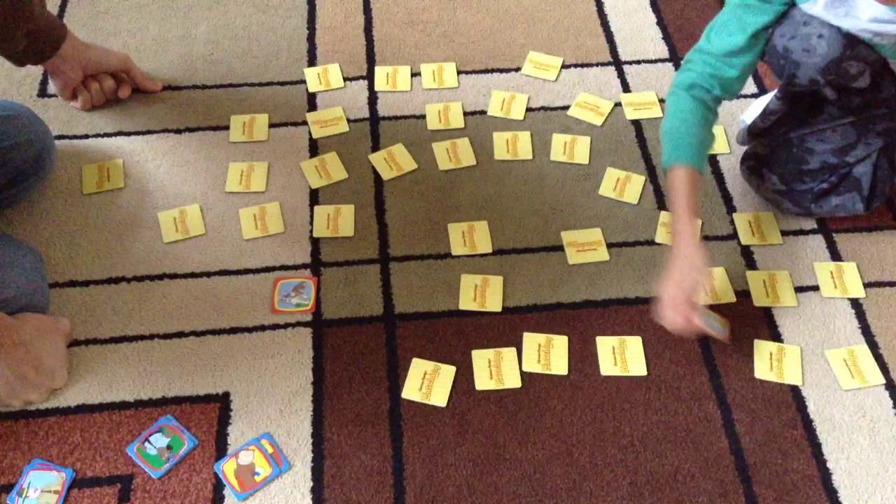 CURIOUS GEORGE MEMORY GAME DAD VS SON - YouTube