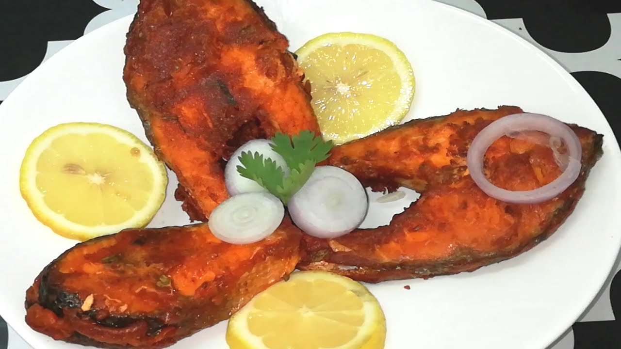 Fish fry recipe with English subtitles || Easy and Tasty fish fry ...