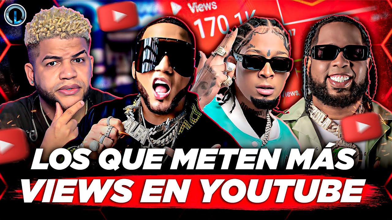 EL ALFA POR ENCIMA DE CHIMBALA Y ROCHY RD METIENDOLE VIEWS A SU CANAL “LOS ARTISTAS MÁS TOP DE ...