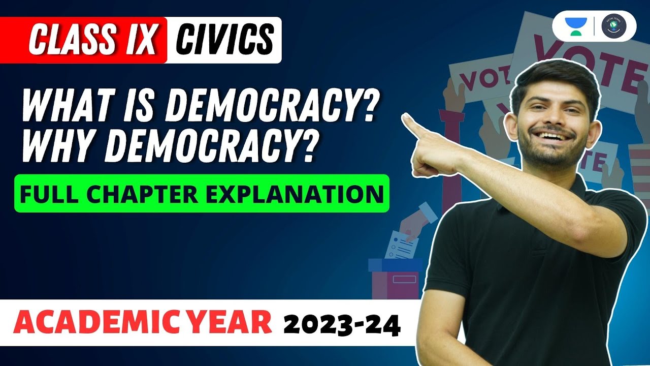 Civics | What is Democracy? Why Democracy | Full Chapter Explanation ...