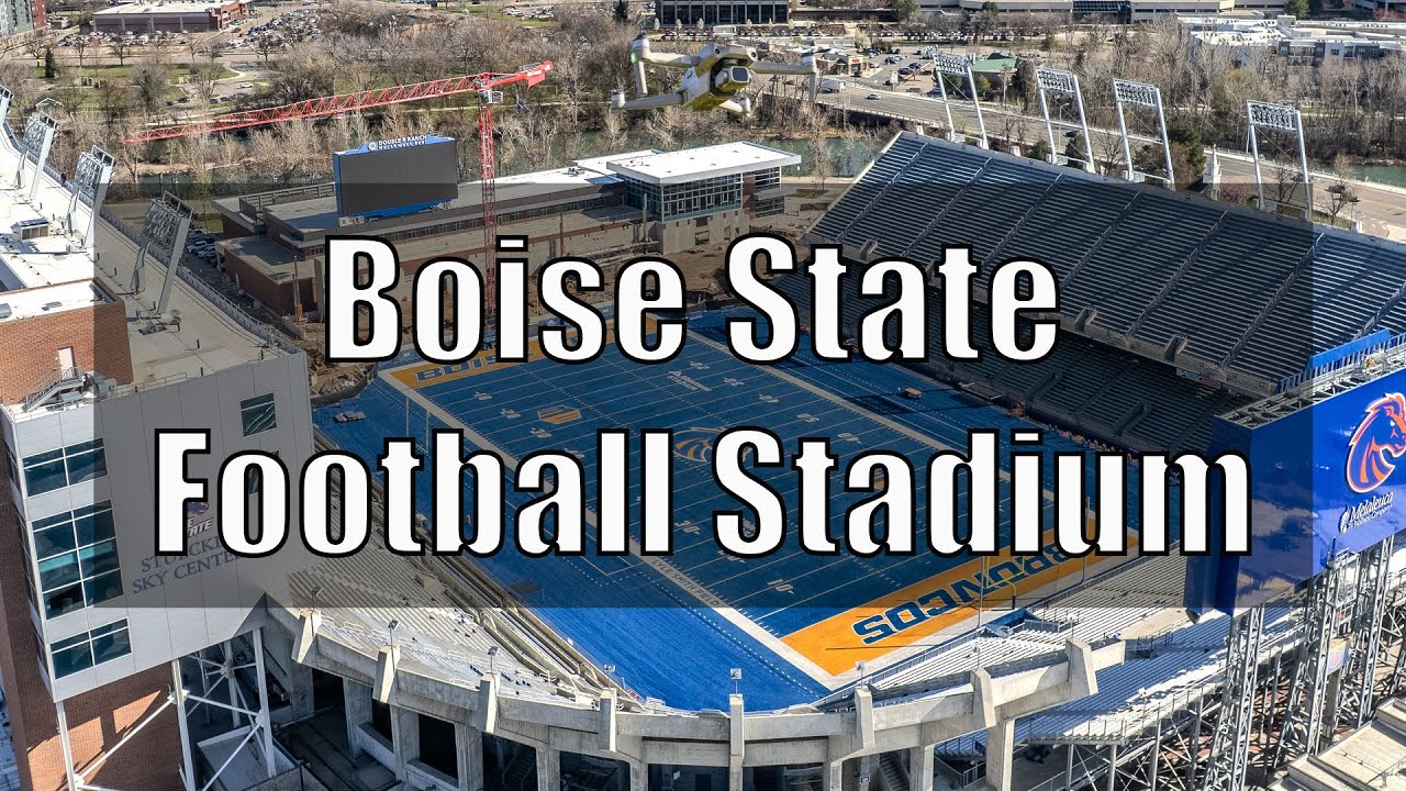 Boise State University Football Stadium Albertsons Stadium Home - YouTube