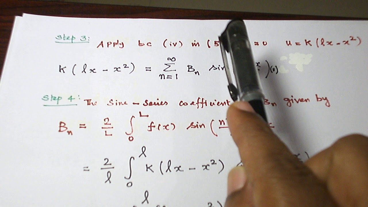 (TAMIL) 2 D HEAT EQUATION PROBLEM 5 - YouTube