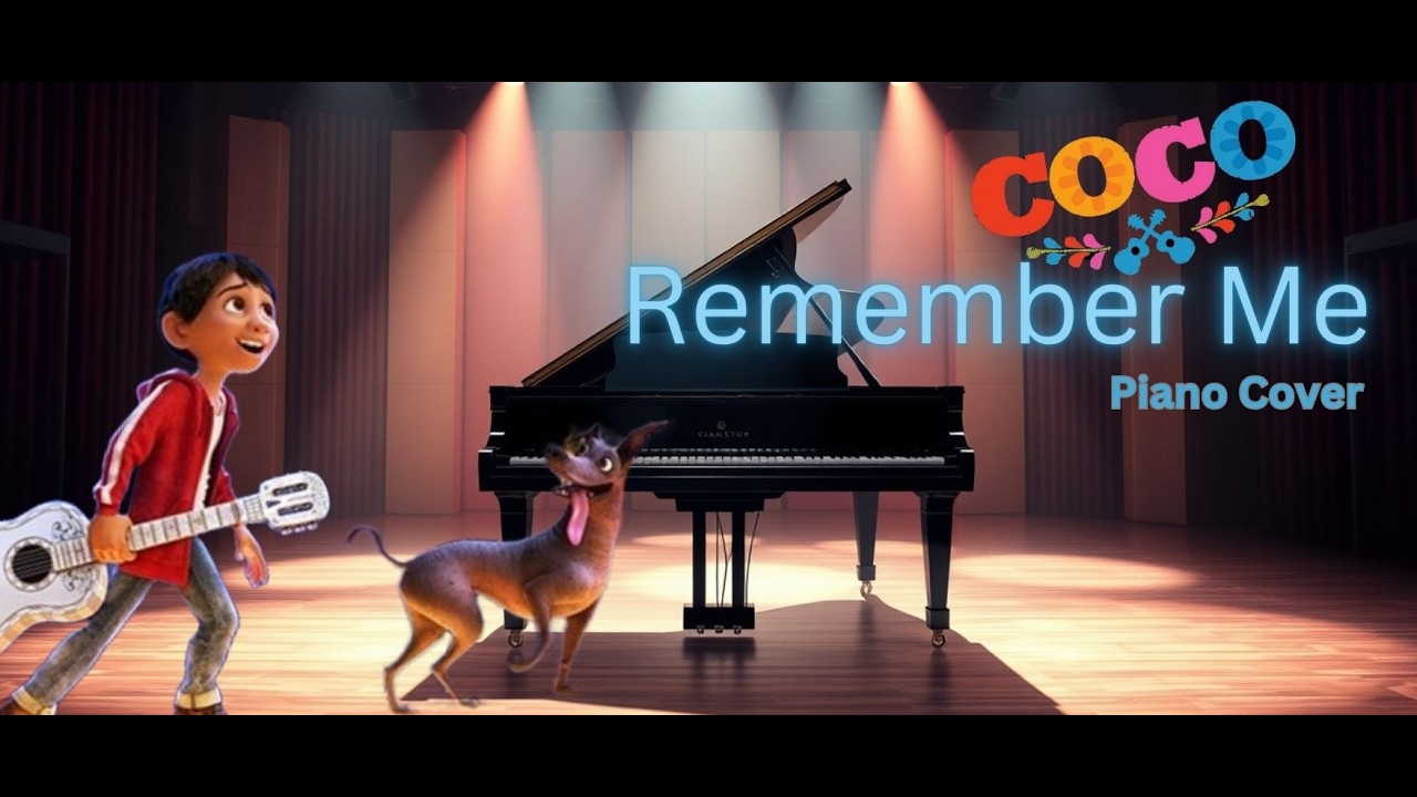 Remember Me - Emotional Piano Cover | Disney Pixar's Coco #rememberme # ...
