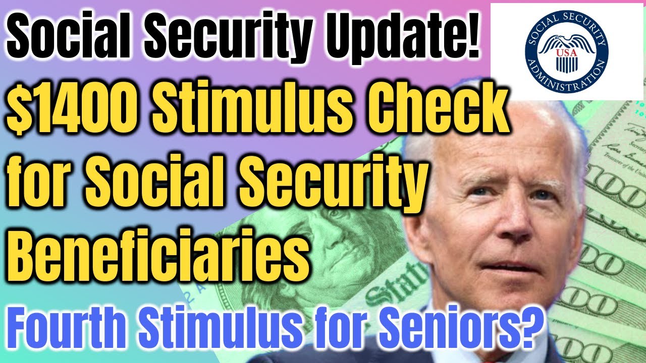 Social Security Update! | $1400 Stimulus Check for ALL Social Security ...