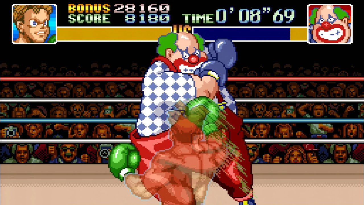 Super Punch Out!! - Mad Clown [0'09"05] - YouTube