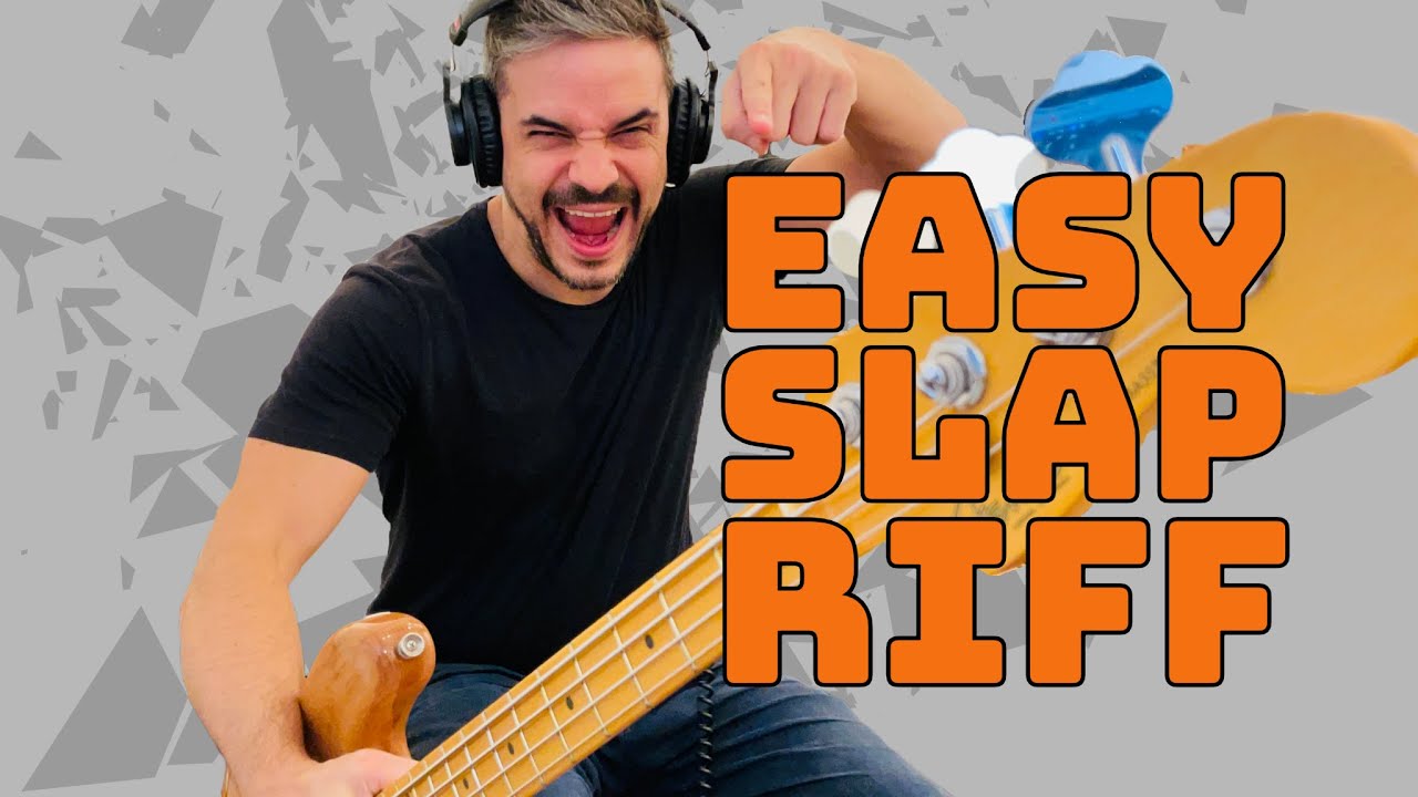 Easy Slap Riff - YouTube