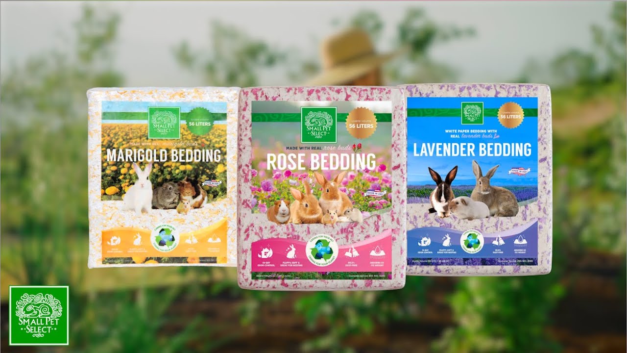 Floral Bedding | Rabbit Bedding With Real Flowers from Small Pet Select ...