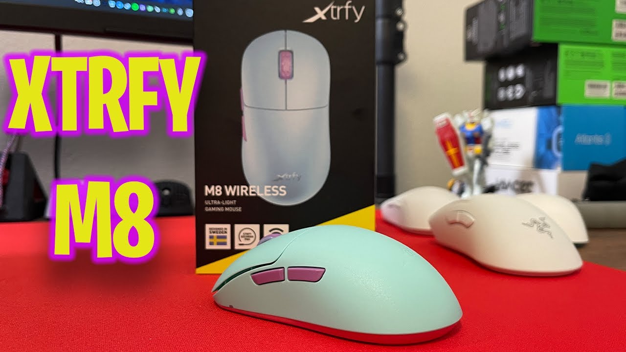 Xtrfy M8: The most unique shaped mouse!!! - YouTube