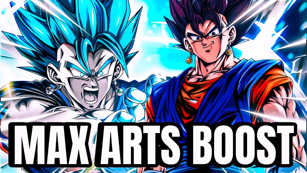 TRUE POWER OF A GOD | MAX ARTS BOOSTED LF TRANSFORMING VEGITO BLUE ...