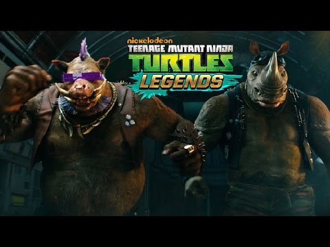 TMNT Legends - Bebop and Rocksteady Movie VS Ms Campbell and Justin ...